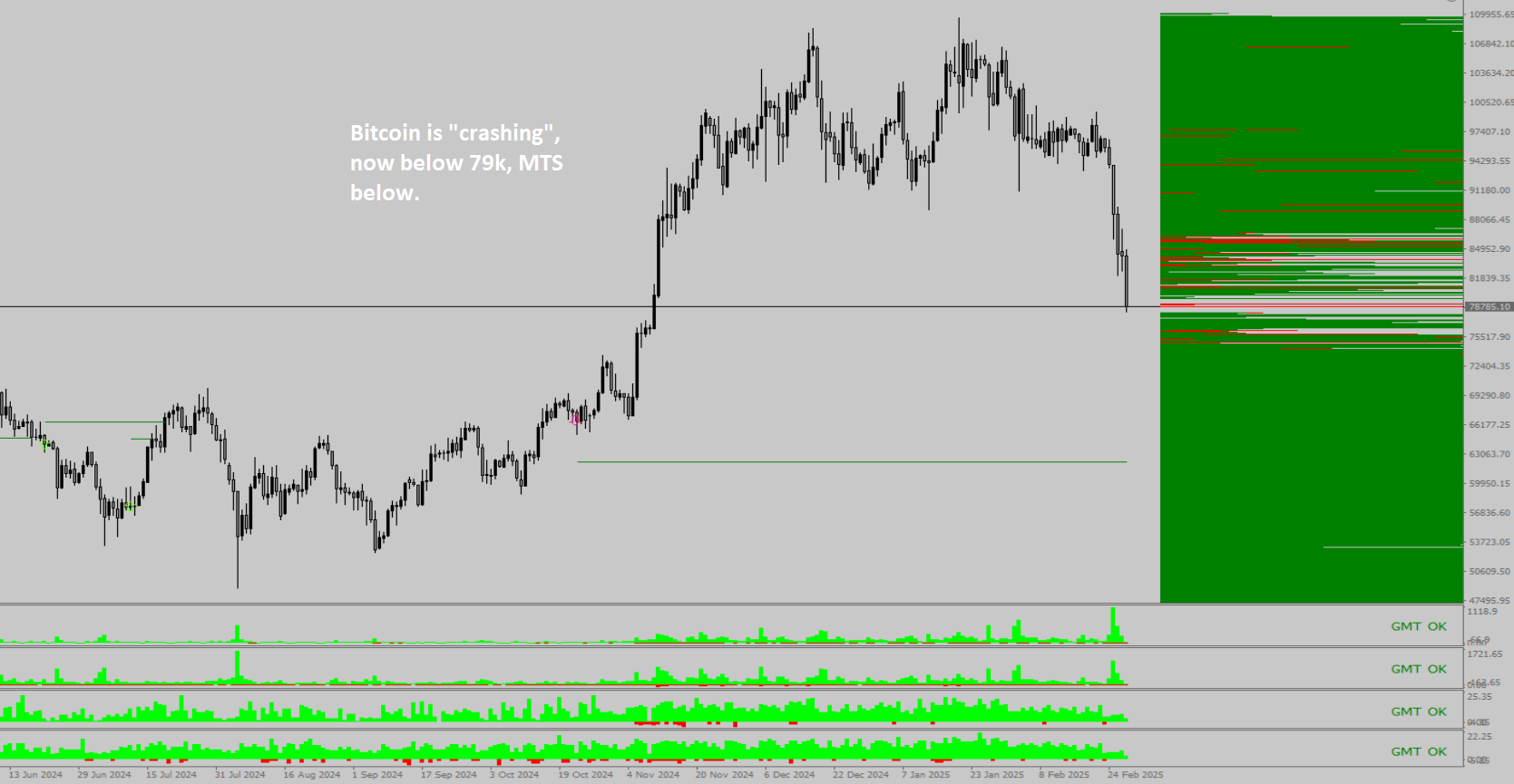 28/02/2025 Bitcoin (sharp correction) - SME-FX